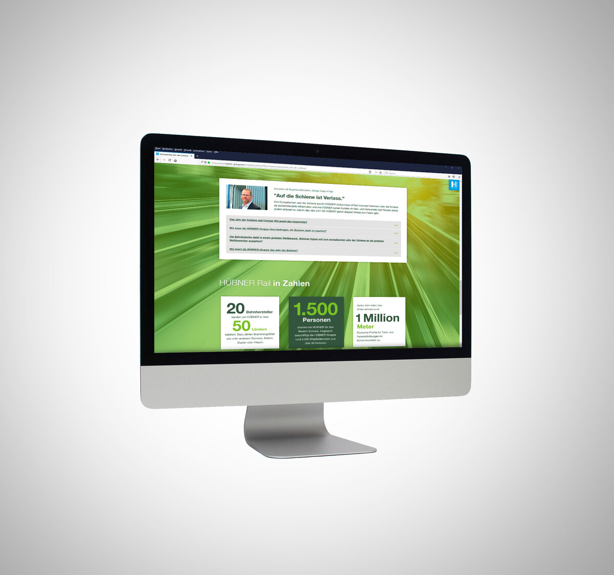 HÜBNER and the European Year of Rail. A new HÜBNER landing page is now ...