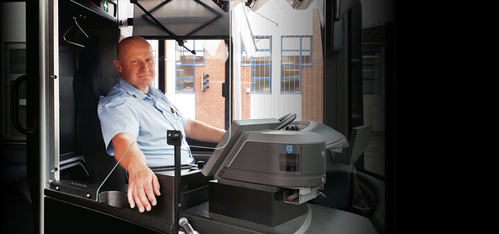 Driver protection systems for buses | HÜBNER Group