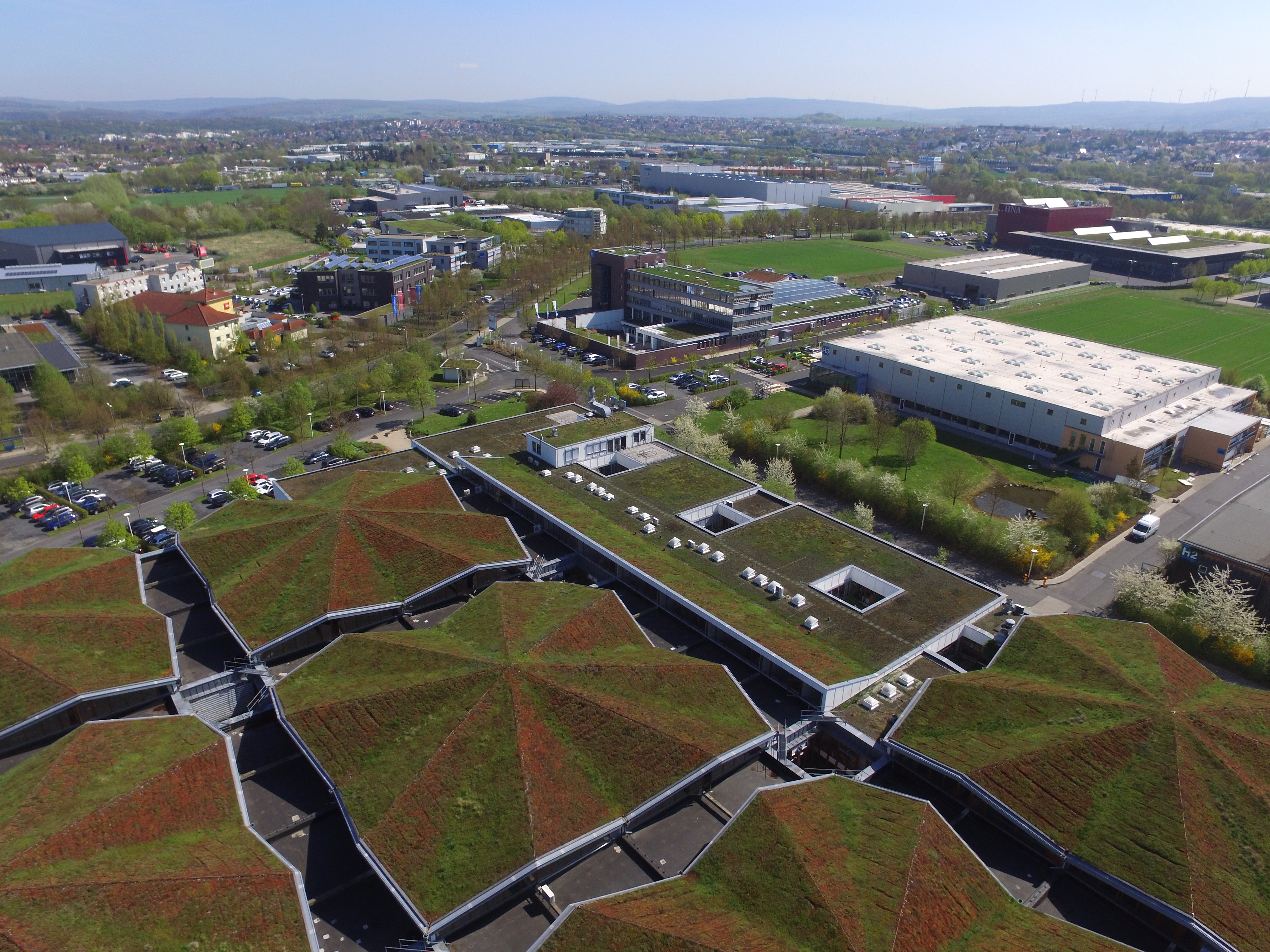 Architect Inken Baller visits “her” factory hall at HÜBNER - Showcase ...